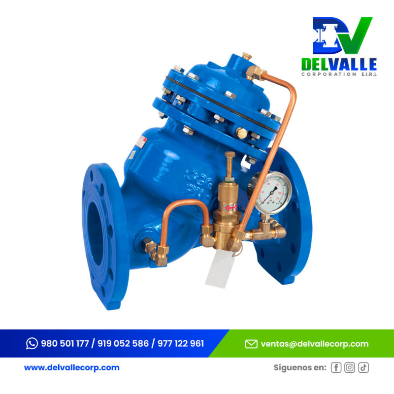 Válvula Reductora de Presión de Hierro Dúctil - Del Valle Corporation E ...